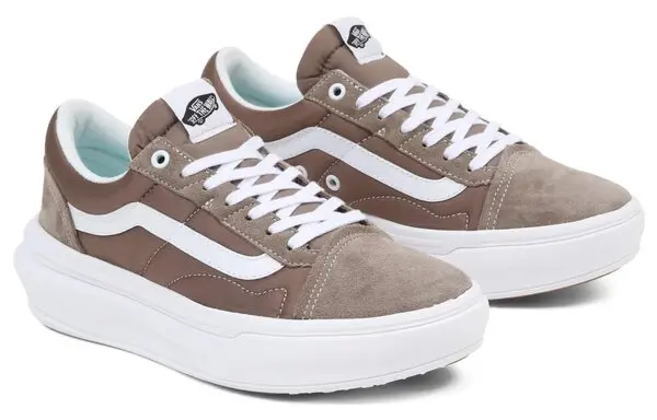 VANS Old Skool "brown White" Sneakers - Brown/white