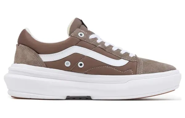 VANS Old Skool "brown White" Sneakers - Brown/white
