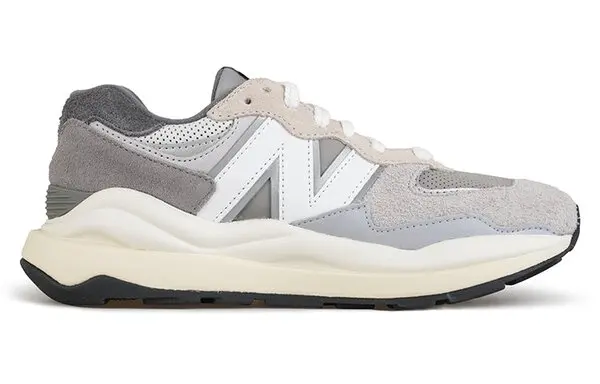 NEW BALANCE 57/40 'grey Day' Sneakers - Gray/white