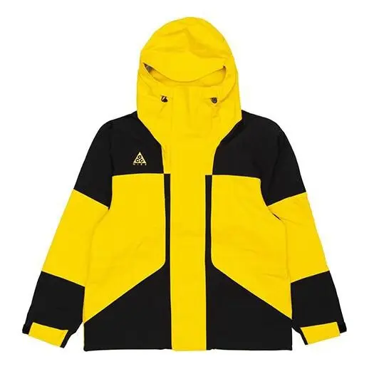 Nike Gore-tex Hooded Jacket - Amarillo/black