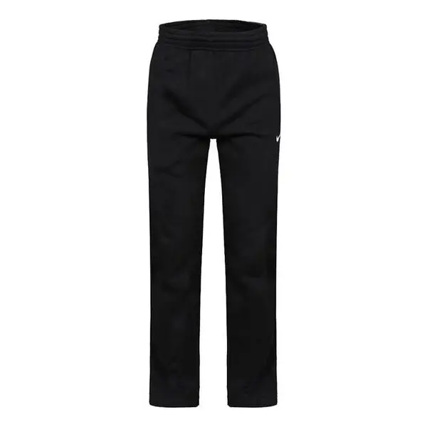 Nike As Club Oh Pant-swoosh-nf Breathable Casual Knit Training Fleece Lined Sports Long Pants - Black