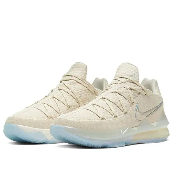 Nike Lebron 17 Low Basketball Sneakers - Creamyellow