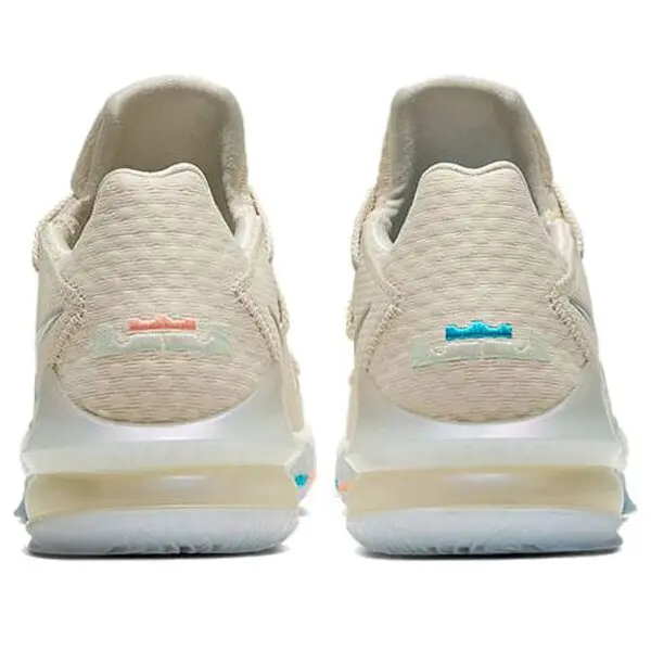 Nike Lebron 17 Low Basketball Sneakers - Creamyellow