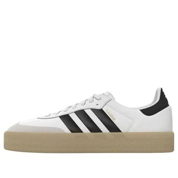 Adidas Sambae Platform Sneakers - Cloud White/cloud White/core Black