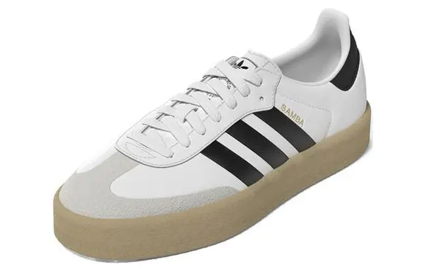 Adidas Sambae Platform Sneakers - Cloud White/cloud White/core Black