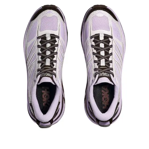 Hoka One One Mafate Speed 2 Athletic Sneakers - Light Violet/black