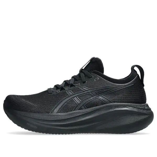 Asics Gel-nimbus 27 Wide Athletic Sneakers - Black/graphite Grey