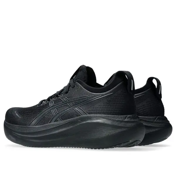 Asics Gel-nimbus 27 Wide Athletic Sneakers - Black/graphite Grey