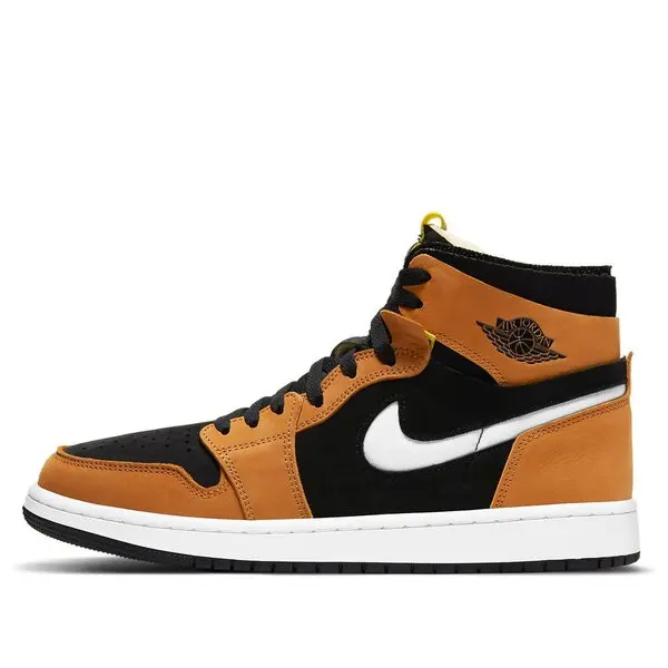JORDAN Air 1 High Zoom Comfort "rookie Of The Year" Sneakers - Black/white/monarch