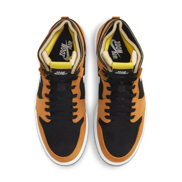 JORDAN Air 1 High Zoom Comfort "rookie Of The Year" Sneakers - Black/white/monarch