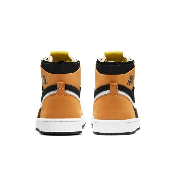 JORDAN Air 1 High Zoom Comfort "rookie Of The Year" Sneakers - Black/white/monarch
