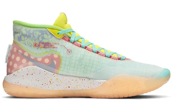 Nike Zoom Kd 'eybl Peach Jam' Basketball Sneakers - Multi-color