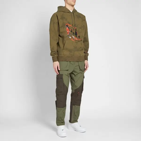 JORDAN X Travis Scott Cactus Jack Washed Suede Hoodie
