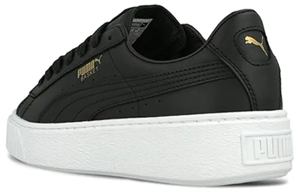 PUMA Basket Platform Core Sneakers - Black