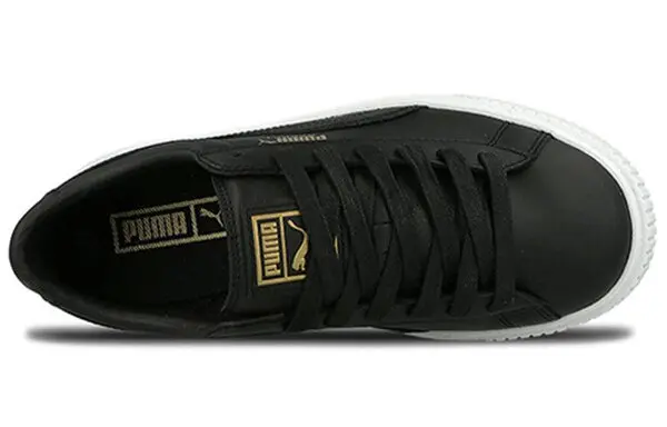 PUMA Basket Platform Core Sneakers - Black