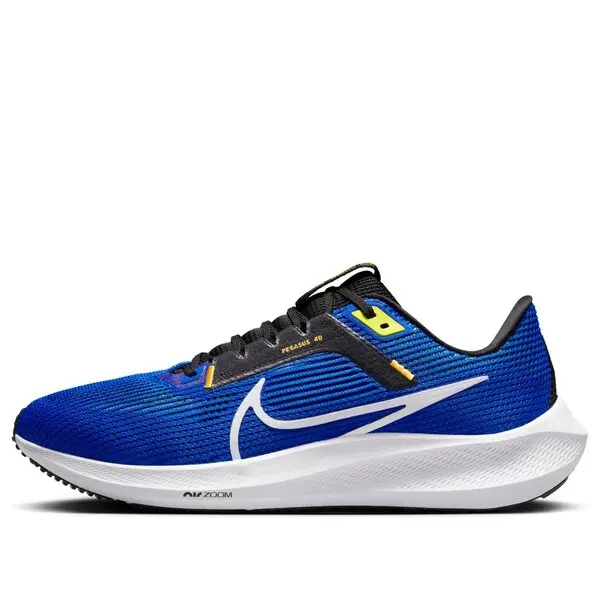 Nike Zoom Pegasus 40 Athletic Sneakers - Blue/white/black