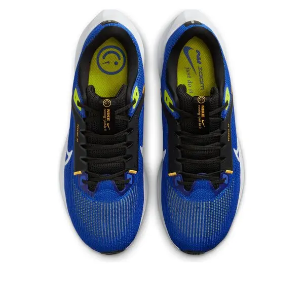 Nike Zoom Pegasus 40 Athletic Sneakers - Blue/white/black