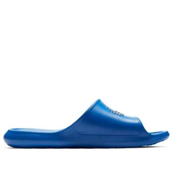 Nike Victori One Slide "polka Swoosh Game Royal - Blue/white