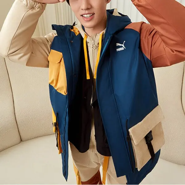 PUMA Retro Block Down Jacket