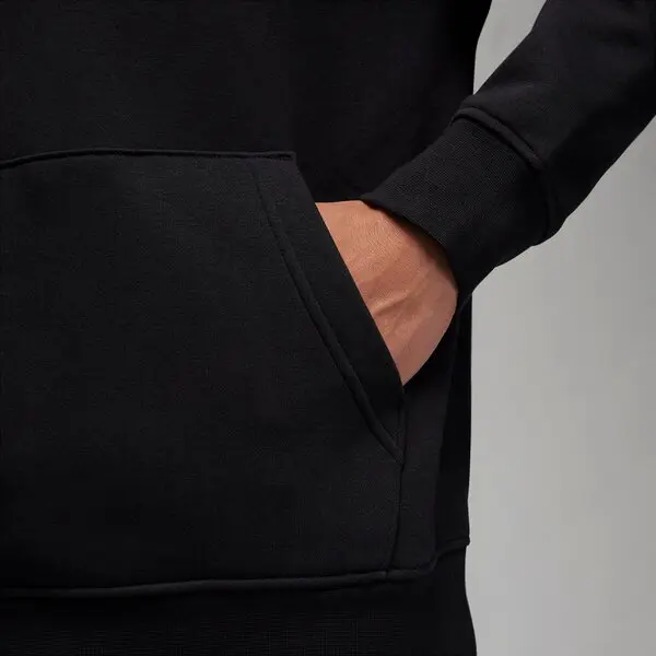 JORDAN Fleece Pullover Hoodie - Black