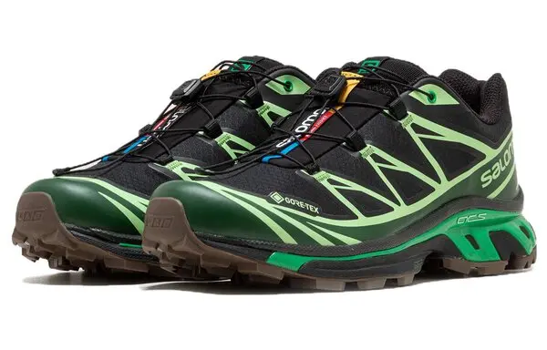 SALOMON Xt-6 Gtx Sneakers - Black/eden/green Ash
