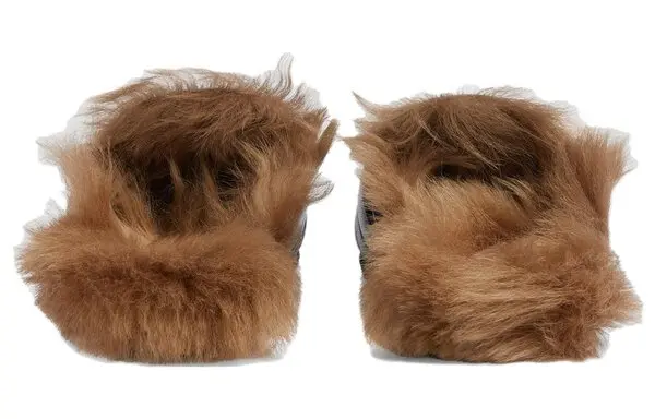 Gucci Horsebit Leather Slippers - Black/brown
