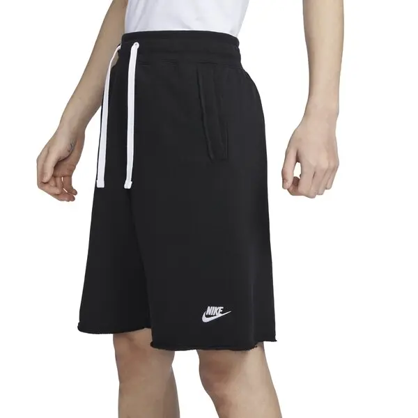 Nike Club Fleece Alumni French Terry Shorts - Black