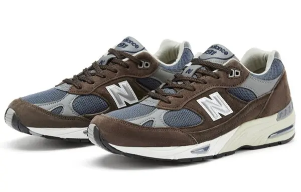 NEW BALANCE 991 Made In England Sneakers - Brown