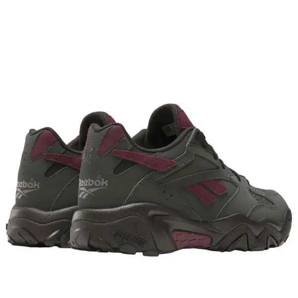 REEBOK Preseason 94 Low Athletic Sneakers - Grey/black/cherry