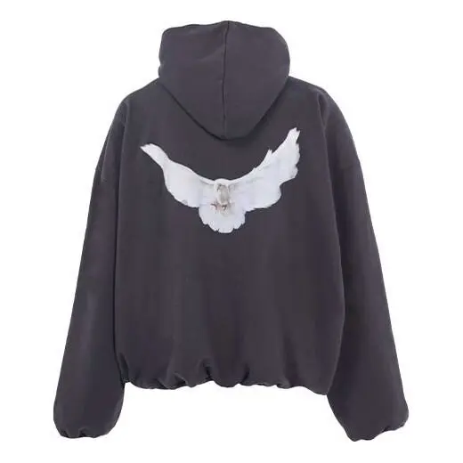 Yeezy Ss22 Dove Hoodie 'dark - Grey