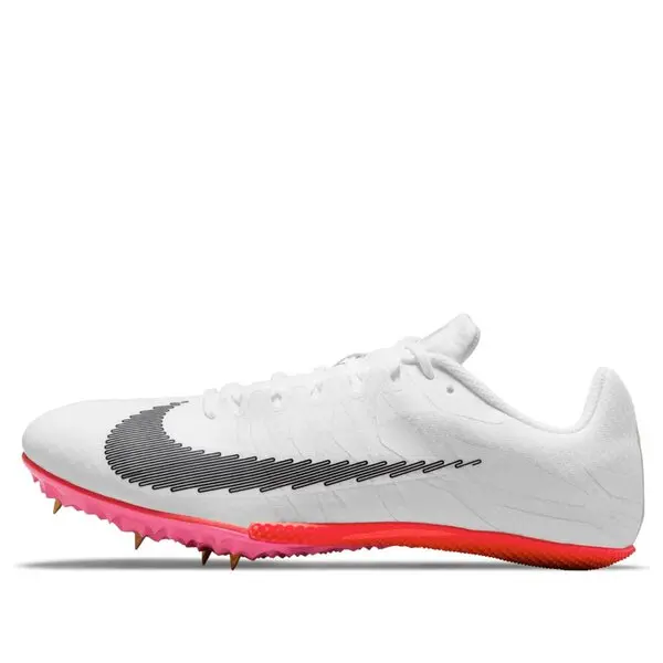 Nike Zoom Rival S Spikes - White/gray/pink