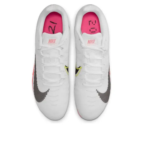 Nike Zoom Rival S Spikes - White/gray/pink