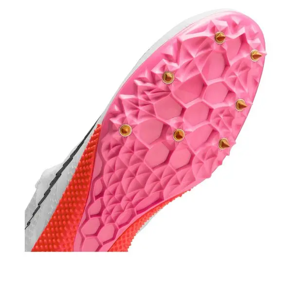 Nike Zoom Rival S Spikes - White/gray/pink