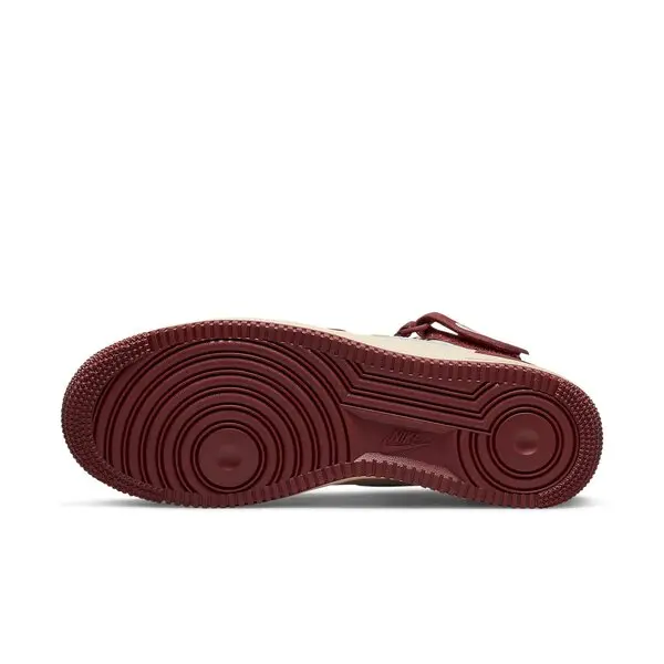 Nike Force 1 Mid 'city Pack London' Sneakers - Beige/burgundy