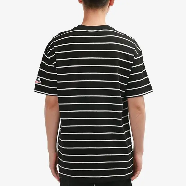 Nike Stripe Short Sleeve Tee - Black