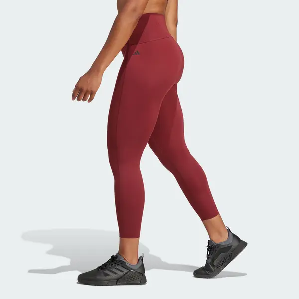 Adidas Optime Power 7/8 Leggings - Red