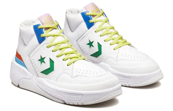 CONVERSE Weapon Cx High Top Sneakers - White/blue/green