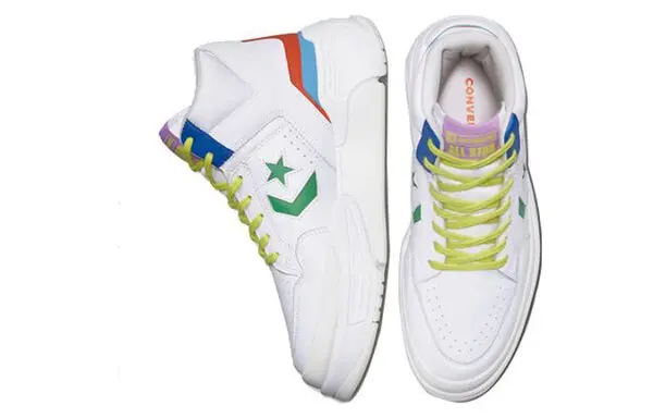 CONVERSE Weapon Cx High Top Sneakers - White/blue/green