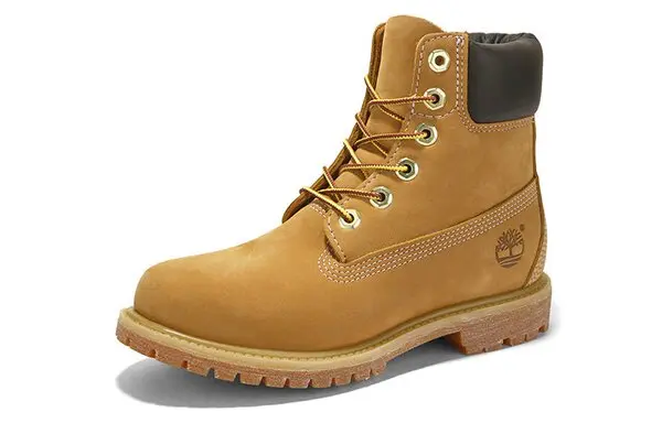 Timberland Icon Waterproof Nubuck Leather Boots - Yellow/black