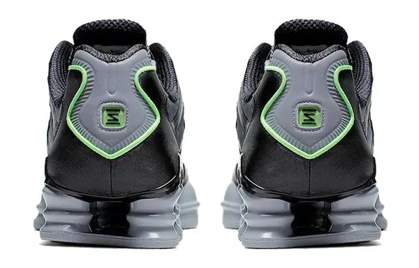 Nike Shox Tl "wolf Grey Lime - Grey/green