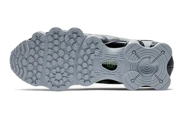 Nike Shox Tl "wolf Grey Lime - Grey/green