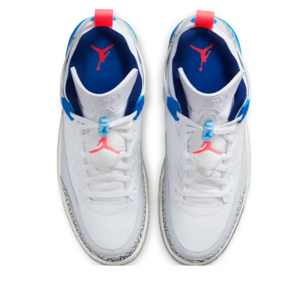 JORDAN Spizike Low - White/blue