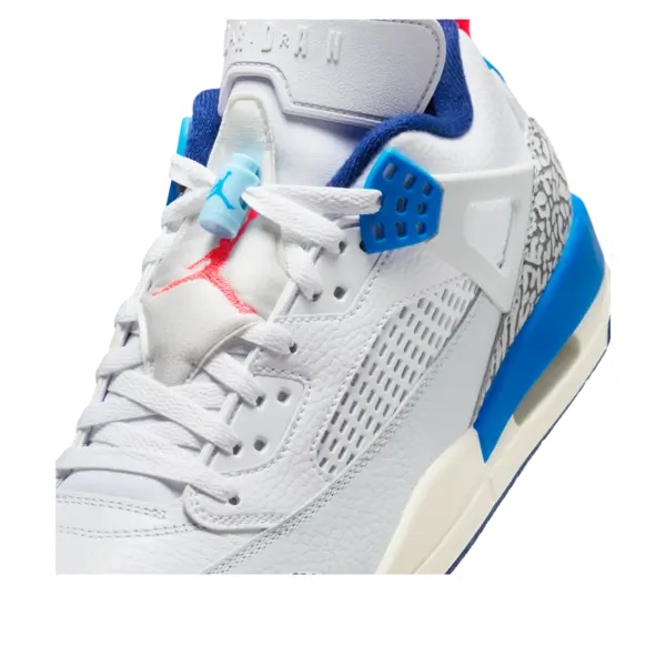 JORDAN Spizike Low - White/blue