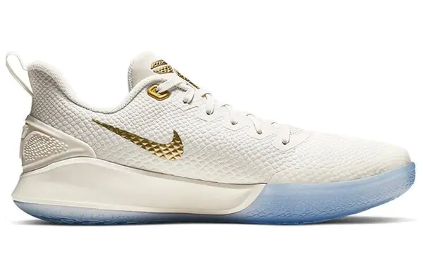 Nike Mamba Focus Ep 'big Stage' Basketball Sneakers - Graywhite/goldgold