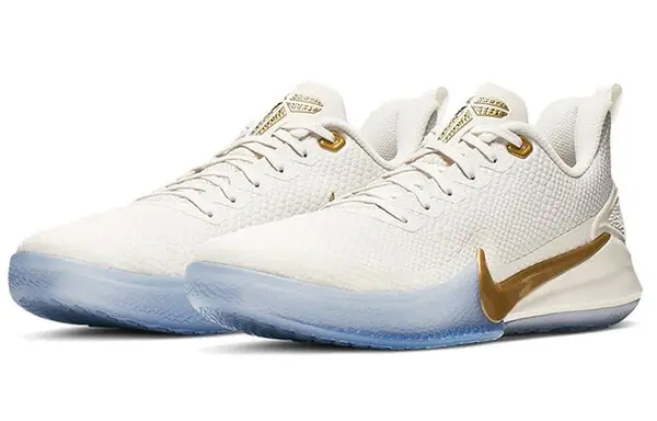 Nike Mamba Focus Ep 'big Stage' Basketball Sneakers - Graywhite/goldgold