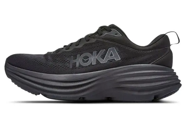 Hoka One One Bondi Athletic Shoes - Black
