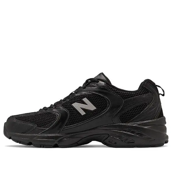 NEW BALANCE 530 Retro Lace Up Sneakers - Black