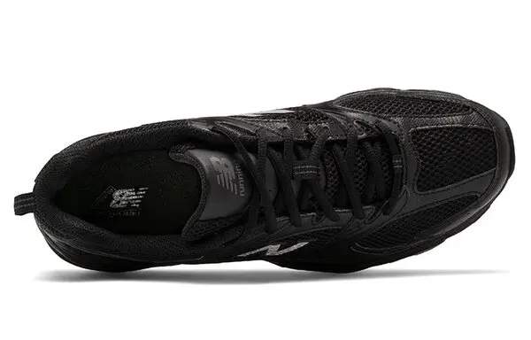 NEW BALANCE 530 Retro Lace Up Sneakers - Black