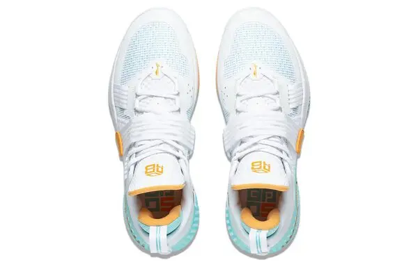 LI-NING Badfive Furious 1 Sneakers - White/blue/yellow