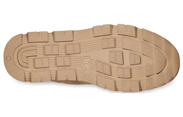 UGG Lug Sole Lace-up Boots - Sand